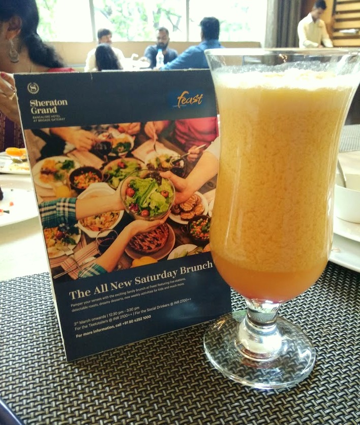 THE ALL NEW SATURDAY BRUNCH AT FEAST , SHERATON GRAND BANGALORE - Cook ...