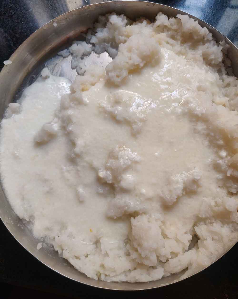 CURD RICE RECIPE | MOSARANNA RECIPE | THAYIR SADAM RECIPE - Cook with Smile