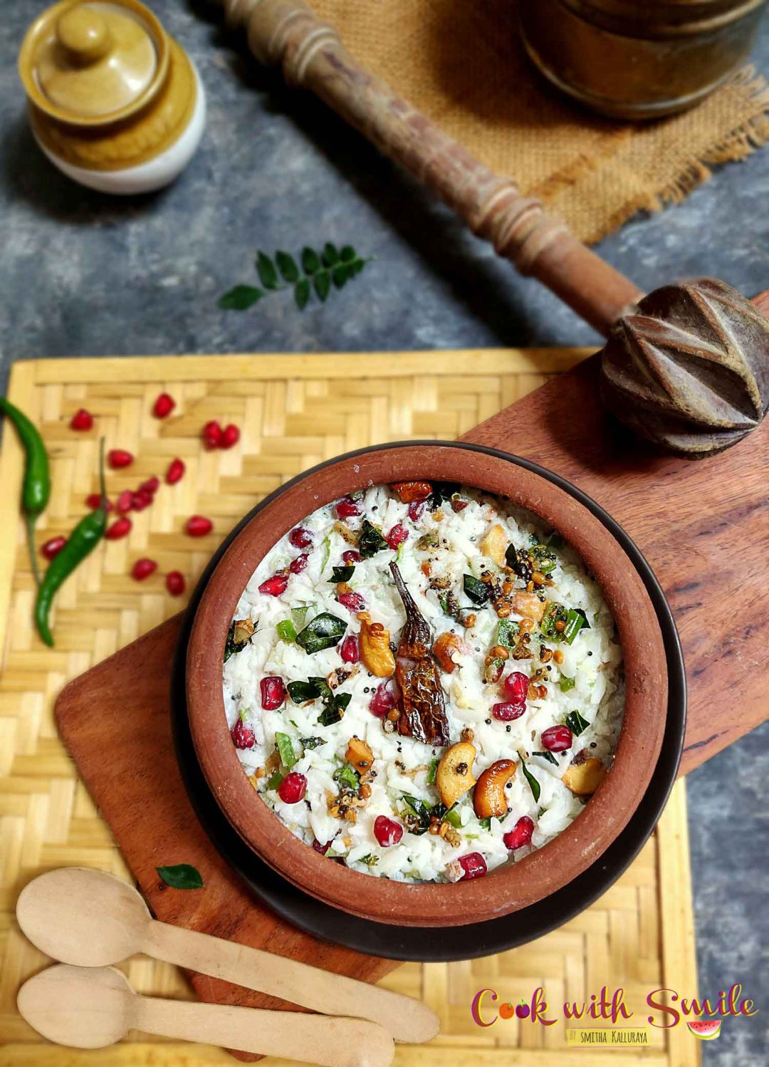 MOSARU AVALAKKI RECIPE / CURD POHA / DAHI POHA - Cook with Smile